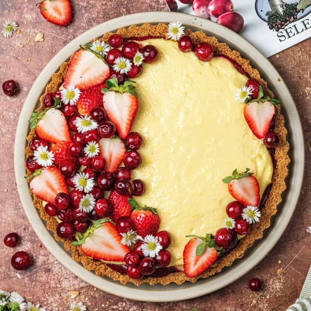 Strawberry Jam Tart – Stir Taste Smile