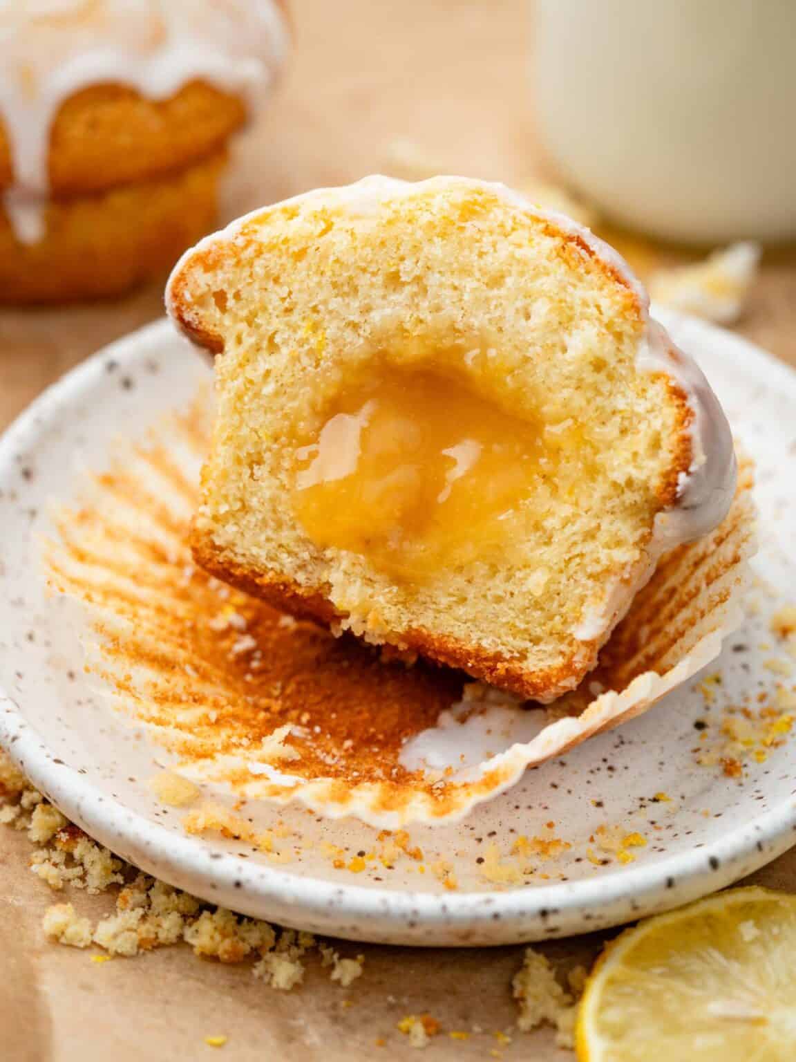 Lemon Curd Muffins – Stir Taste Smile