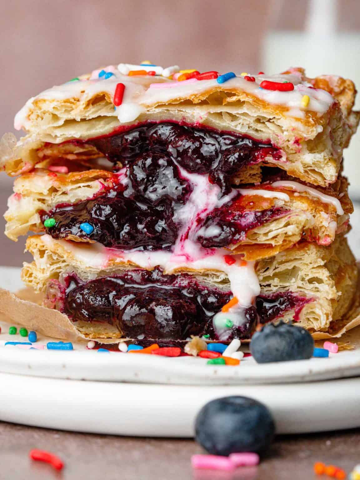 Puff Pastry Pop Tart Recipe - Stir Taste Smile