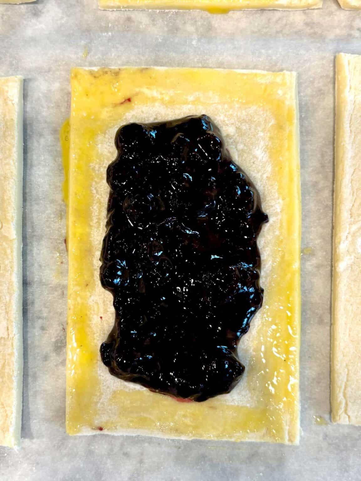Puff Pastry Pop Tart Recipe - Stir Taste Smile