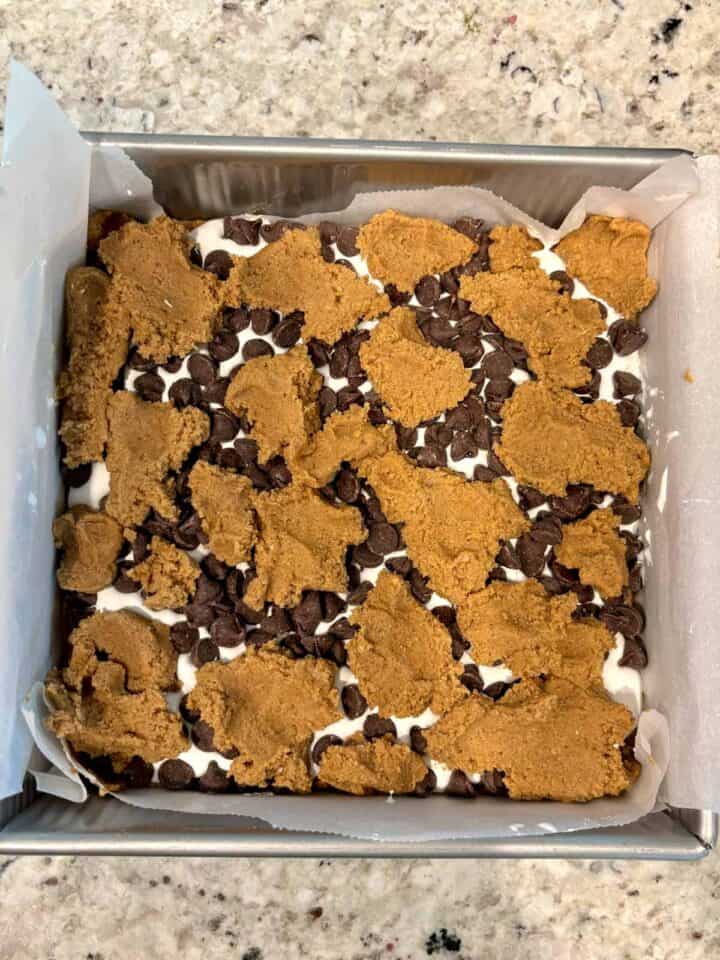 S'more Blondie Recipe - Stir Taste Smile