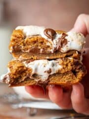 S'more Blondie Recipe - Stir Taste Smile