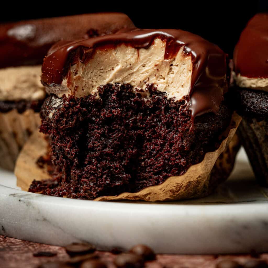 Chocolate Cupcake Recipe With Coffee - Stir Taste Smile