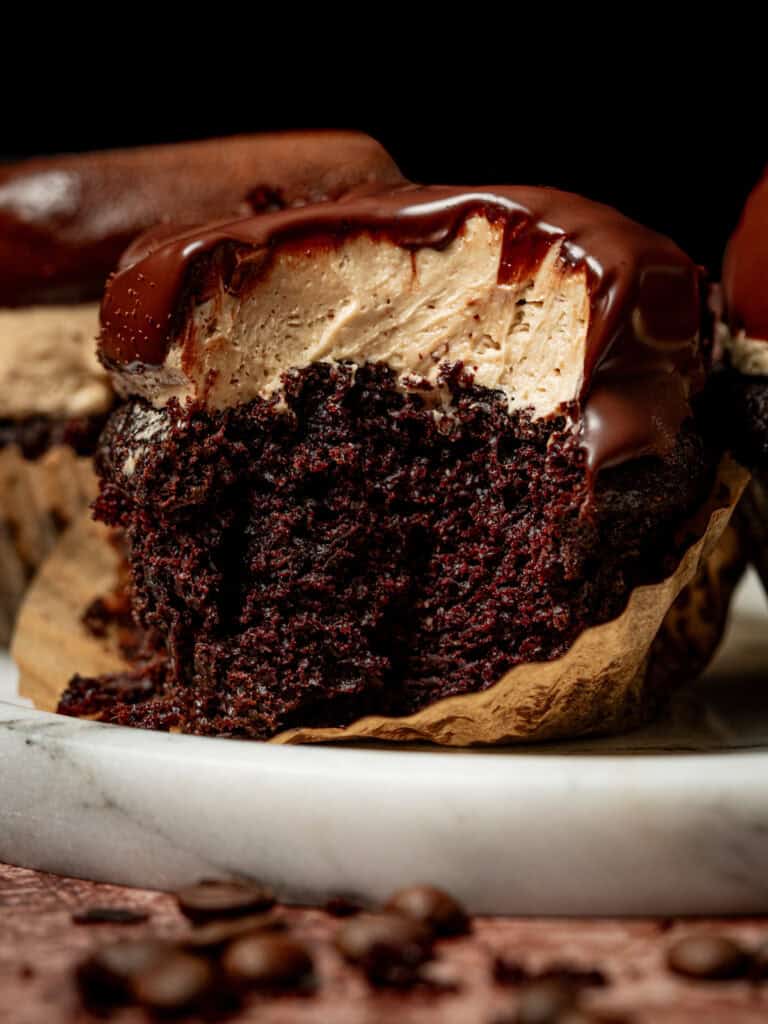 Chocolate Cupcake Recipe With Coffee - Stir Taste Smile