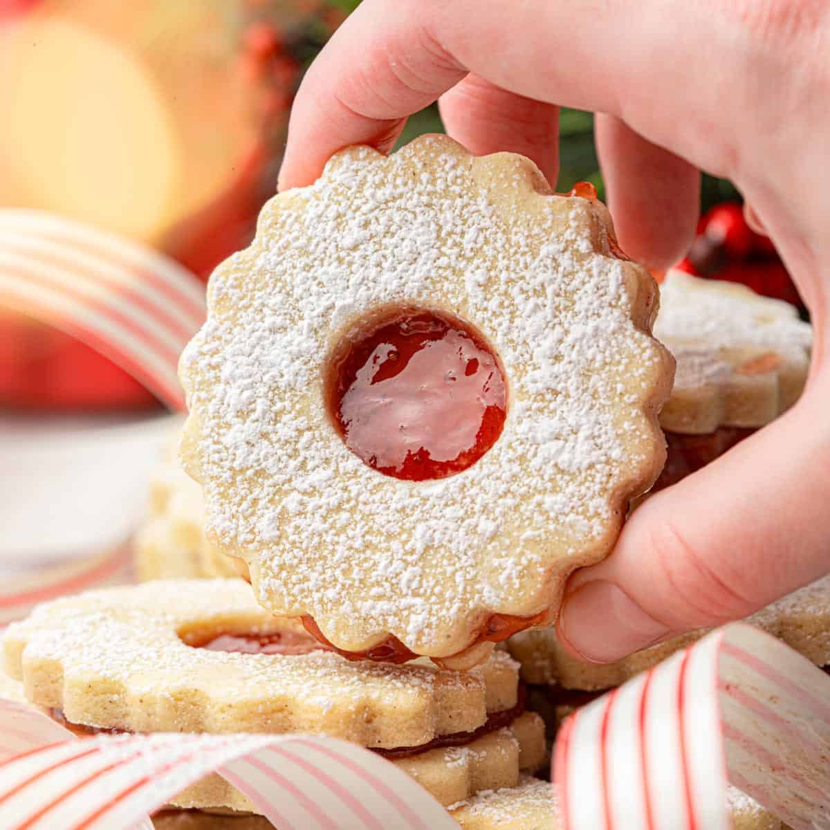Jam Shortbread Sandwich Cookies – Stir Taste Smile
