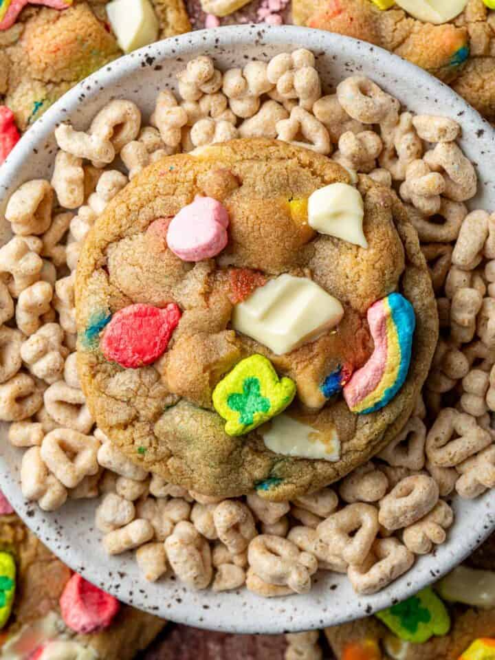 Lucky Charms Cookies Recipe (small batch) Stir Taste Smile