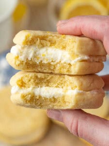 Lemon Cookie Sandwiches – Stir Taste Smile