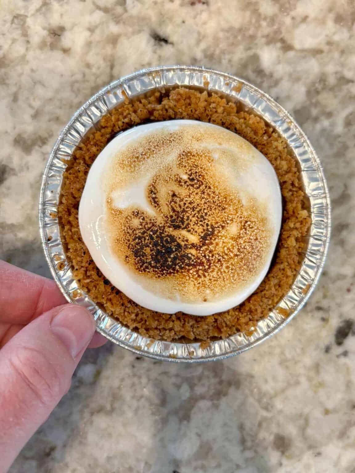 Mini Smore's Pies Recipe-Stir Taste Smile