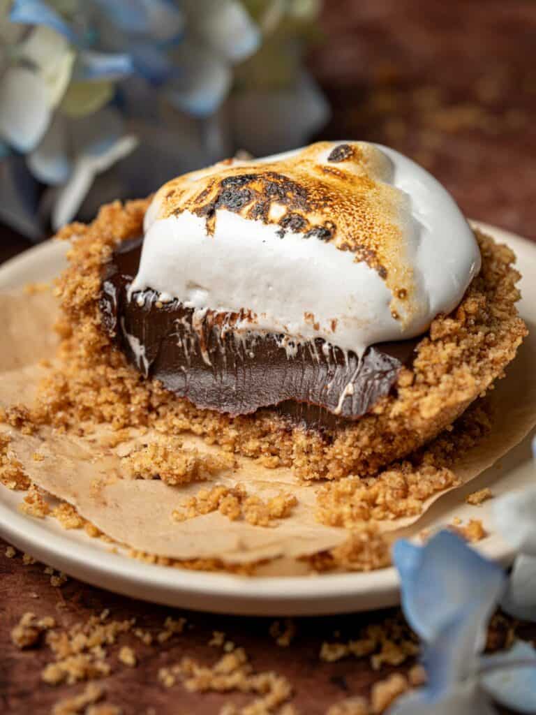 Mini Smore's Pies Recipe-Stir Taste Smile