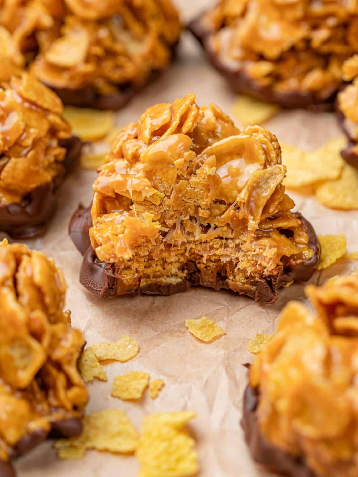 Caramel Cornflakes (no bake) – Stir Taste Smile