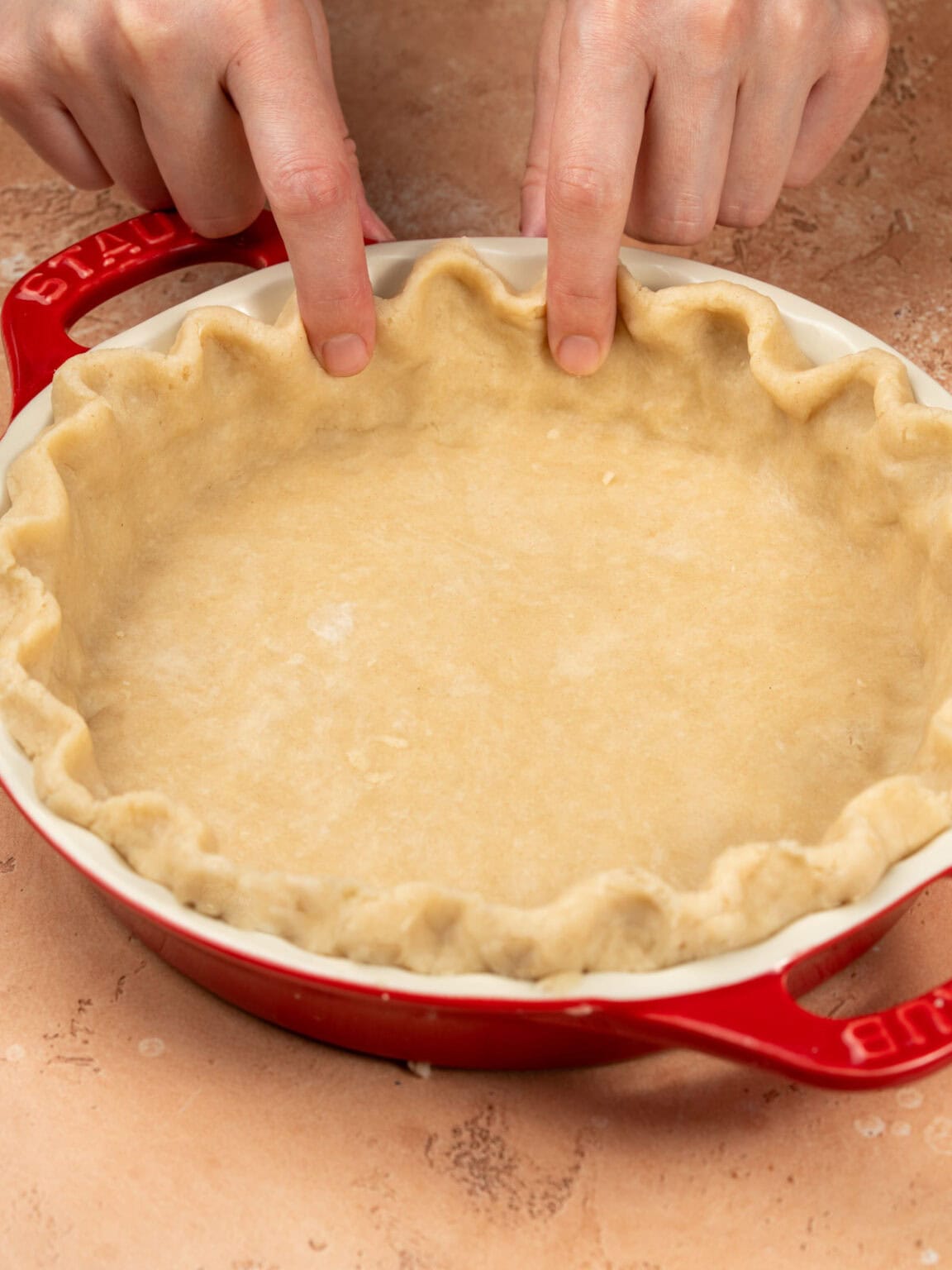 Pie Crust Recipe (with Lard) - Stir Taste Smile