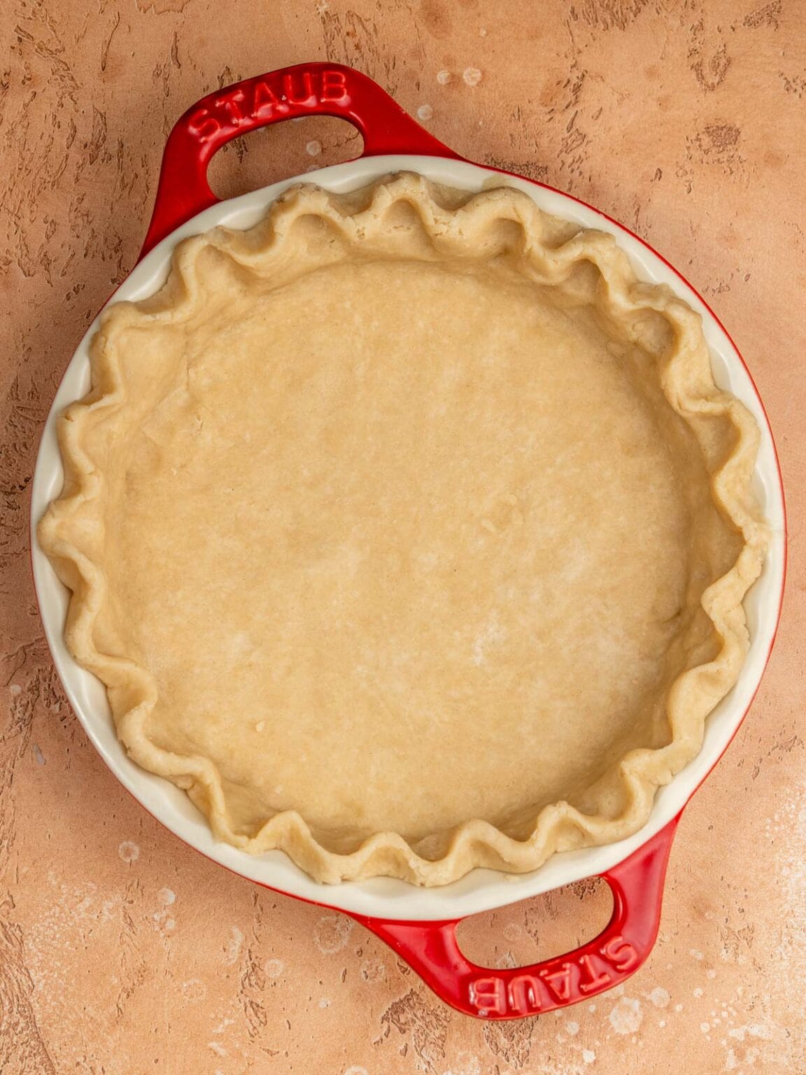 Pie Crust Recipe (with Lard) - Stir Taste Smile