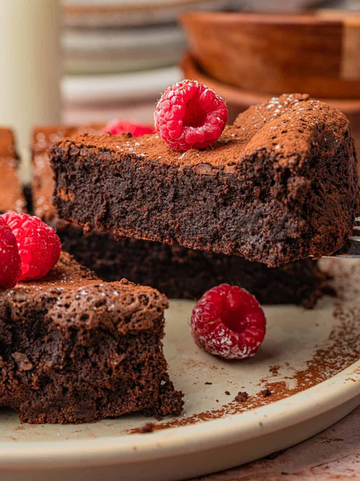 Chocolate Raspberry Torte - Stir Taste Smile