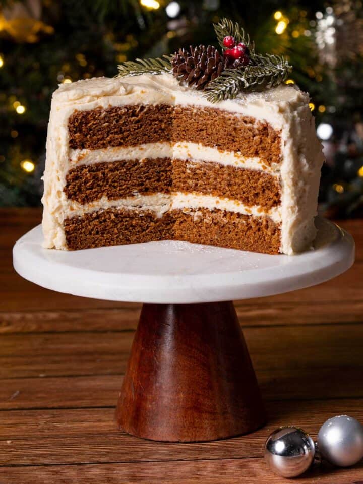 Best Gingerbread Cake Recipe-Stir Taste Smile